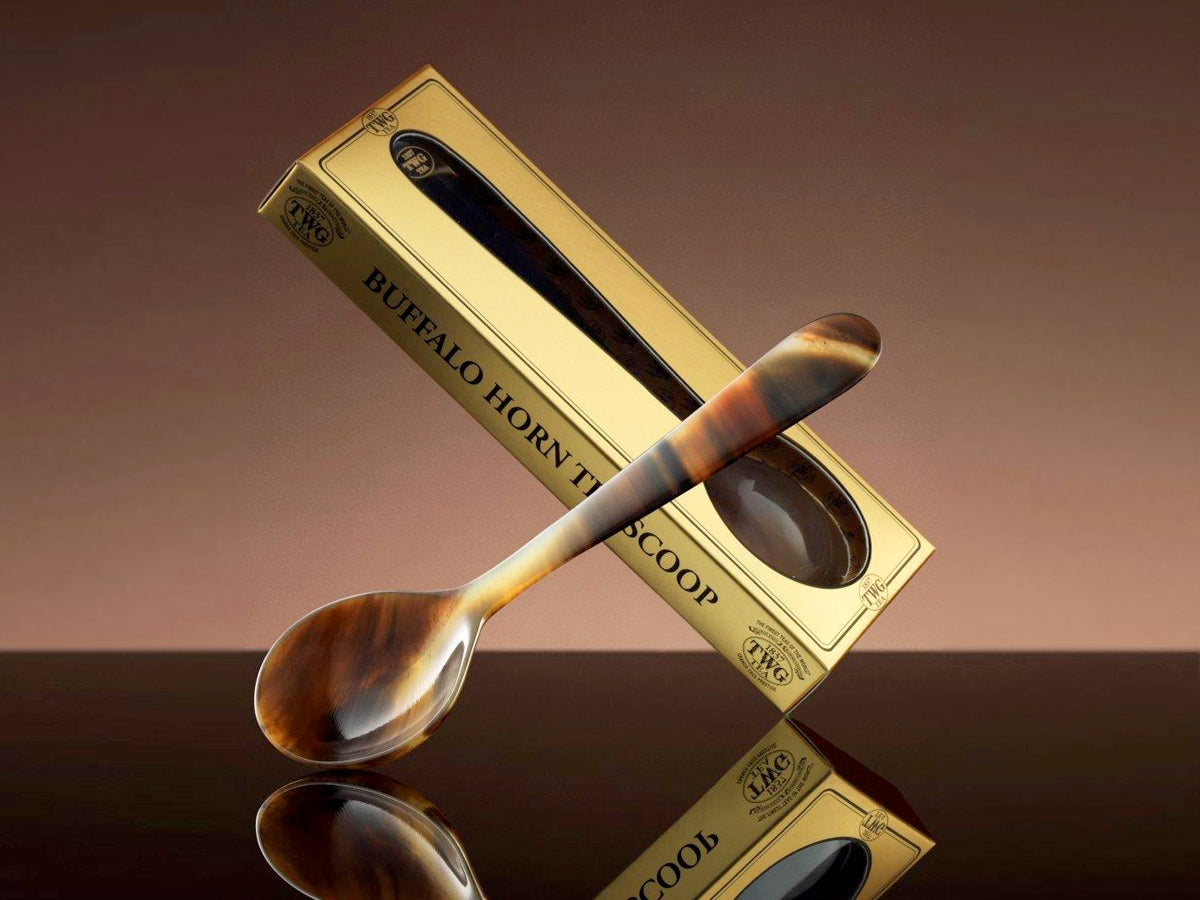 TWG Tea Buffalo Horn Tea Scoop in Brown – Asia Tea Company Store